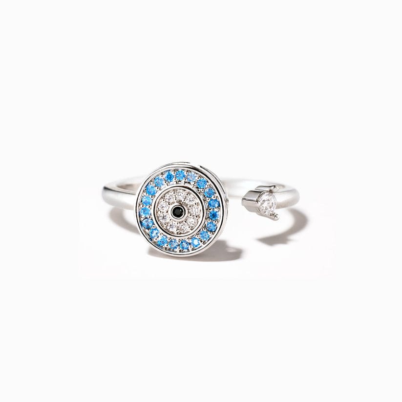 Evil Eye Rotating Ring – Accessberry
